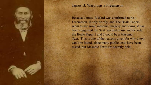 Legend of the mysterious Beale Cipher.pptx | Stamps and Coins | Collecting