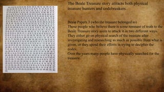 Legend of the mysterious Beale Cipher.pptx | Stamps and Coins | Collecting