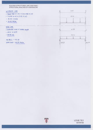 Building Structure // Beam Analysis Report | PDF
