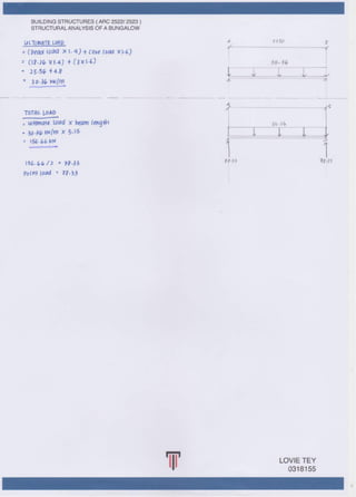 Building Structure // Beam Analysis Report | PDF