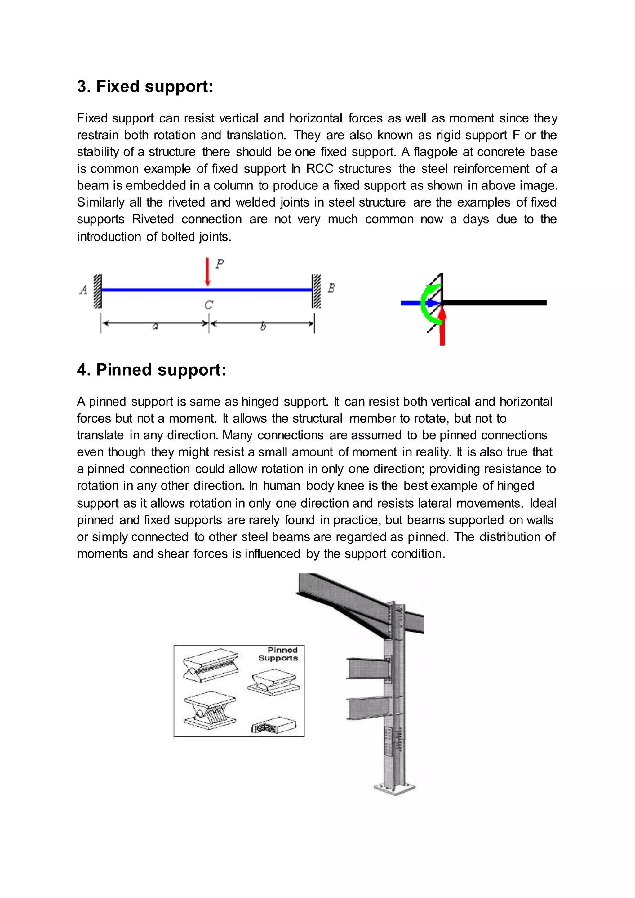 Beam ,Loads,Supports , trusses | DOCX