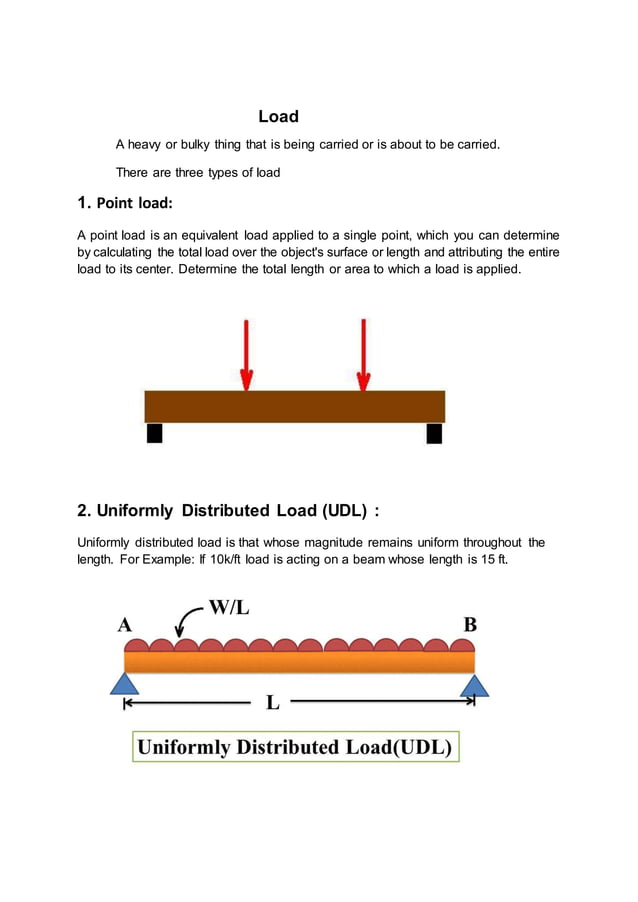 Beam ,Loads,Supports , trusses | DOCX | Physics | Science