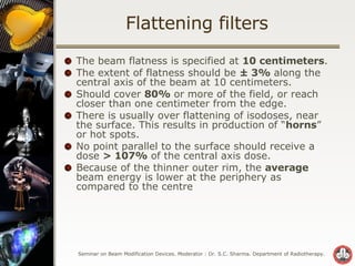 Beam Modification in Radiotherapy | PPT