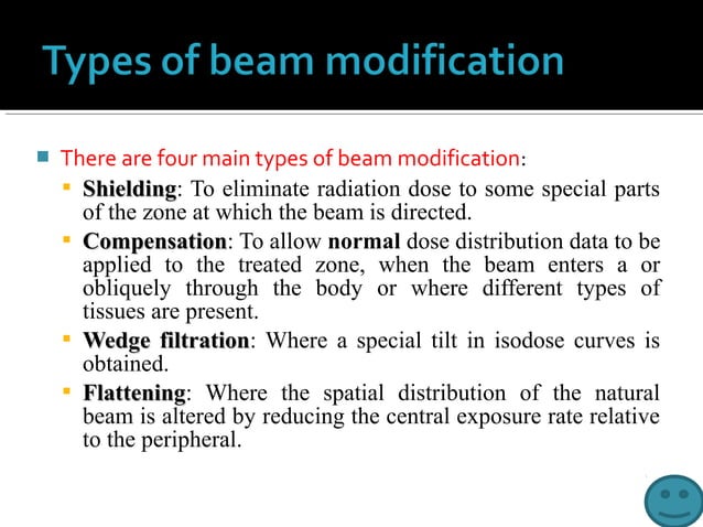 Beam modification-in-radiotherapy- | PPT
