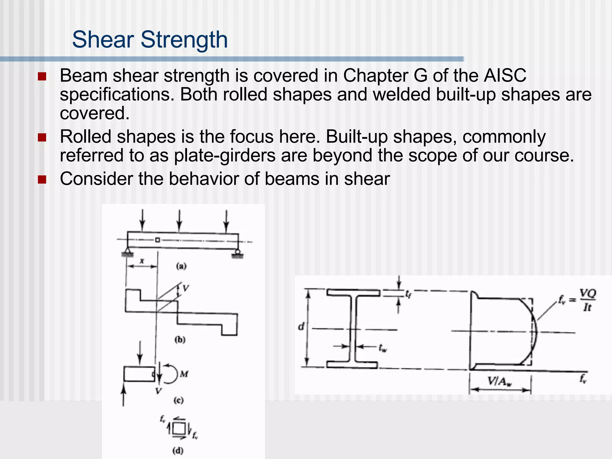 Design of Beam for Shear | PPT