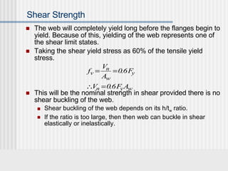 Design of Beam for Shear | PPT