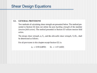 Design of Beam for Shear | PPT