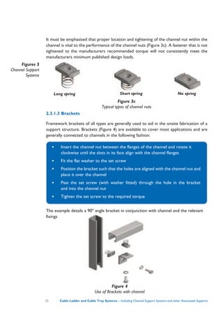 BEAMA Best Practice Guide to Cable Ladder & Cable Tray Systems | PDF