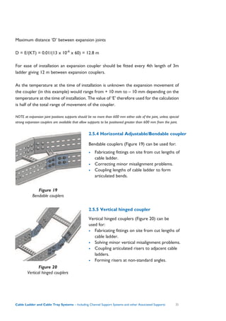 BEAMA Best Practice Guide to Cable Ladder & Cable Tray Systems | PDF