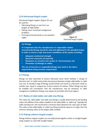 BEAMA Best Practice Guide to Cable Ladder & Cable Tray Systems | PDF