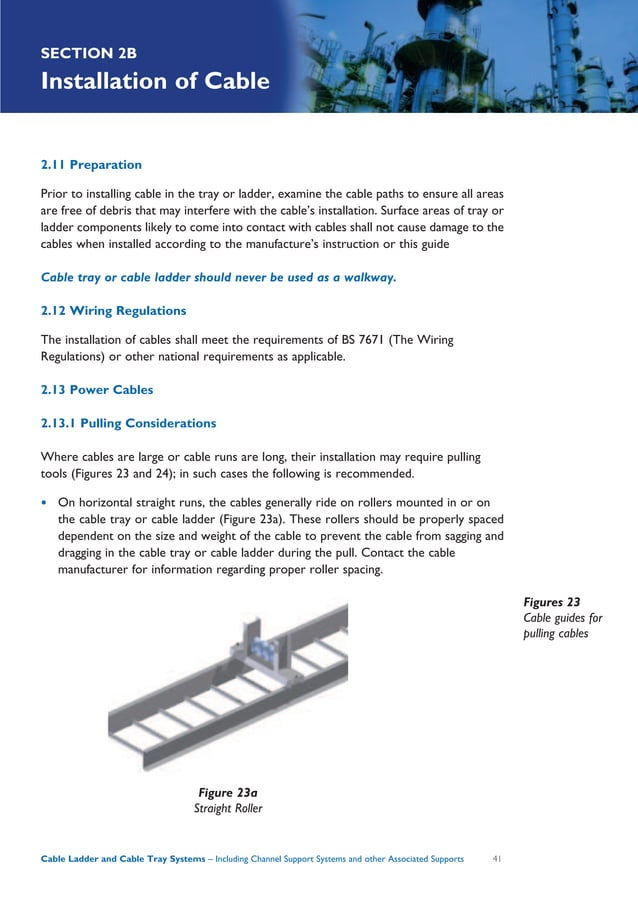 BEAMA Best Practice Guide to Cable Ladder & Cable Tray Systems | PDF
