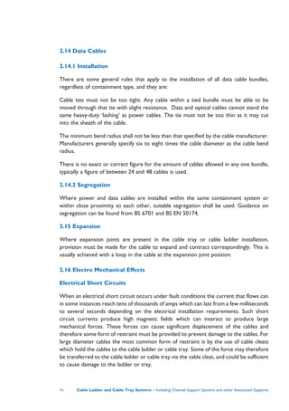 BEAMA Best Practice Guide to Cable Ladder & Cable Tray Systems | PDF