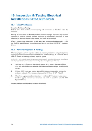 BEAMA Guide To Surge Protection Devices (SPD's) - Selection ...