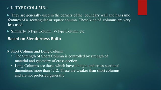 Beam and column and its types in detail | PDF