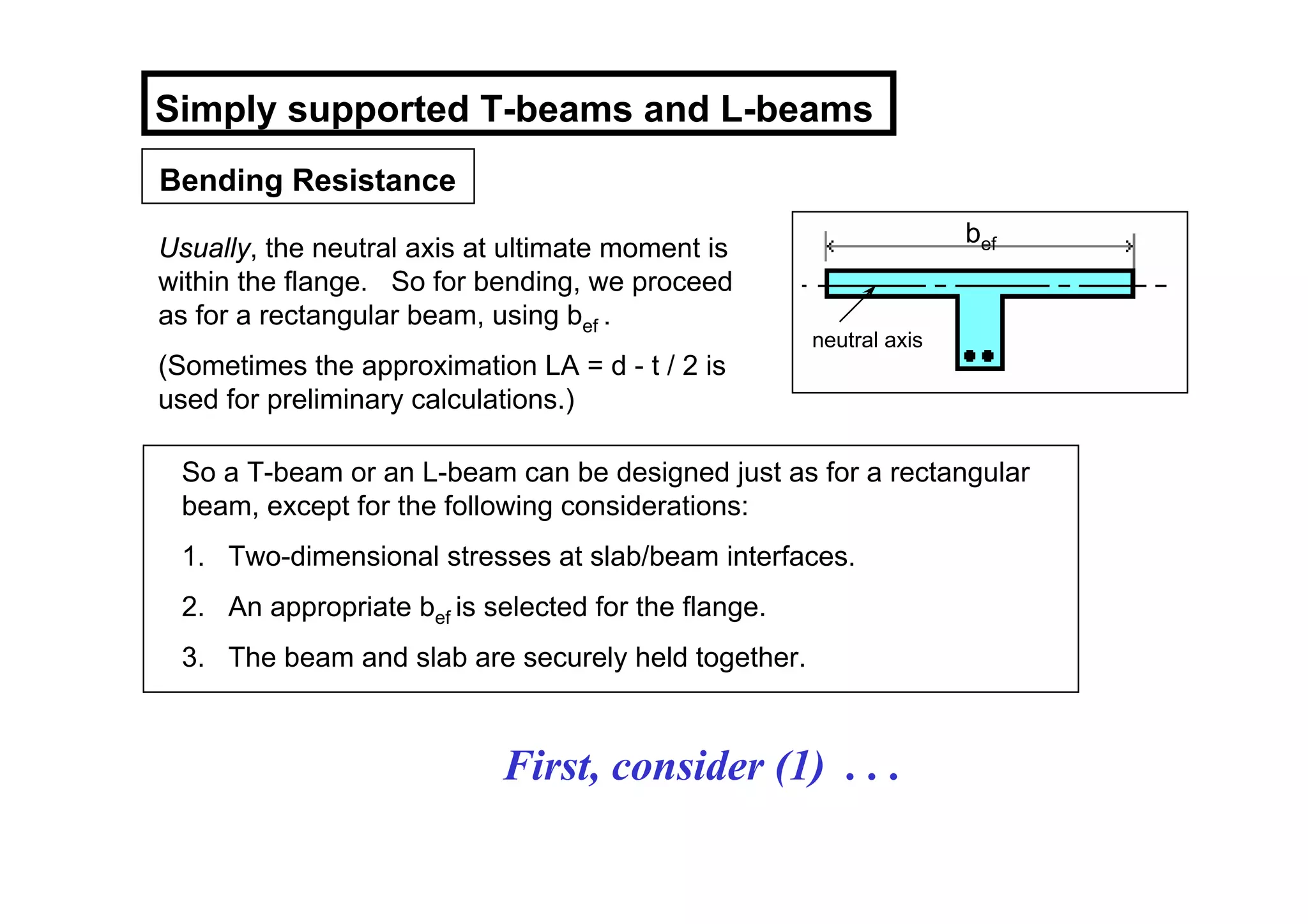 Beam and slab design | PDF