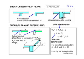 Beam and slab design | PDF