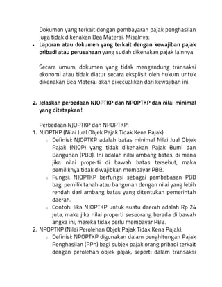 Bea Materai, Pajak Daerah, Pajak Bumi dan Bangunan (PBB).pdf