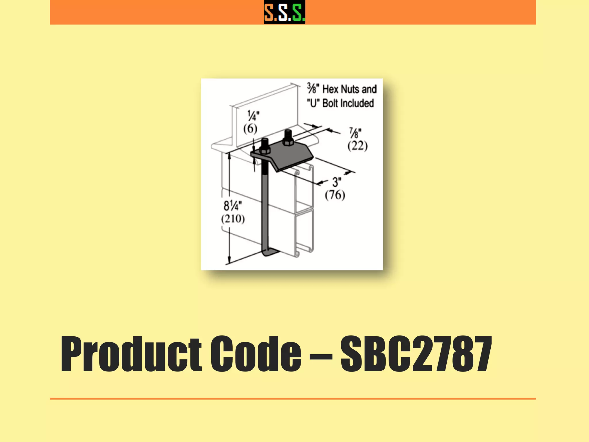 Beam clamp with u bolt tech. sheet | PDF