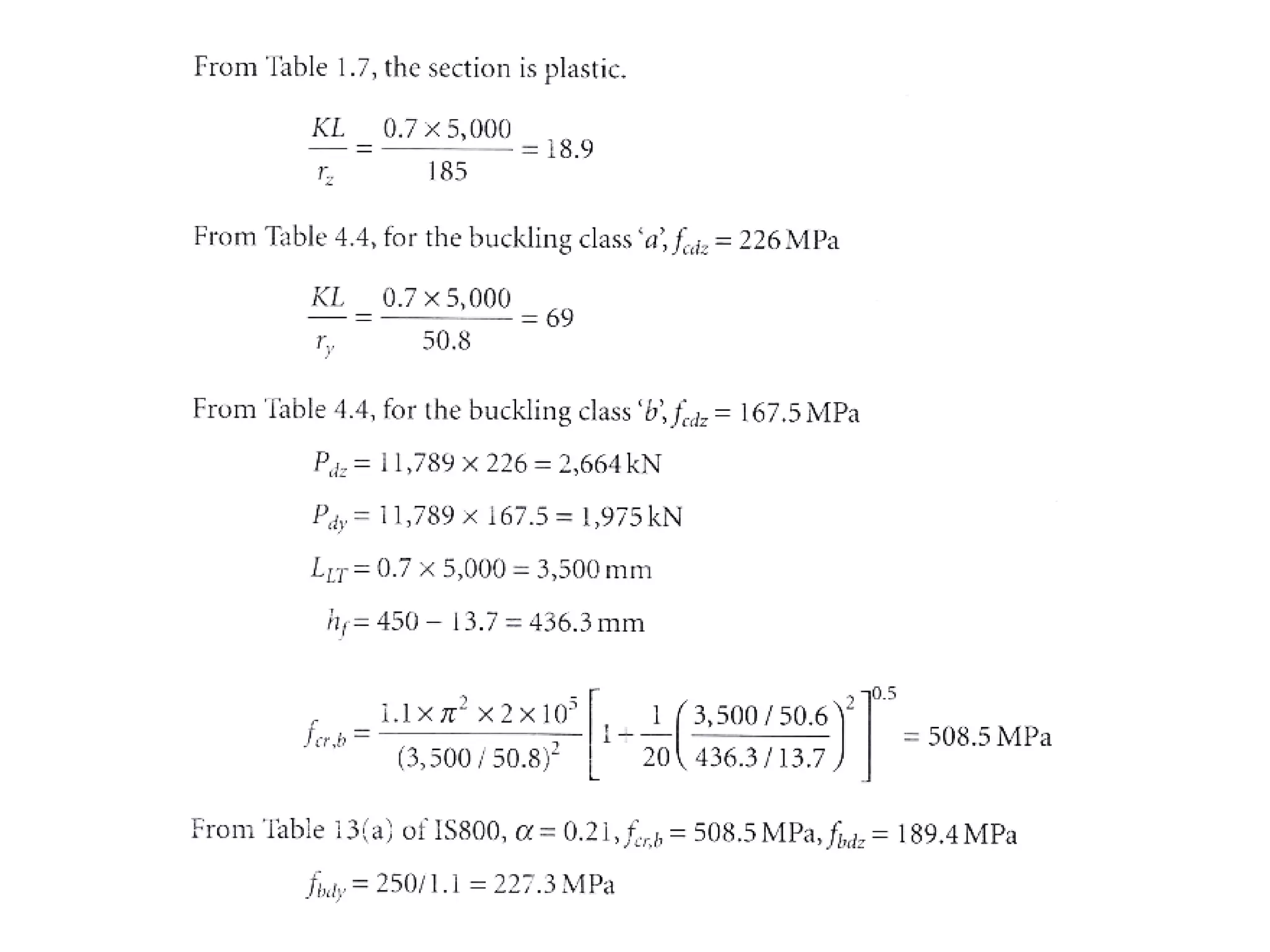 Beam column design | PDF