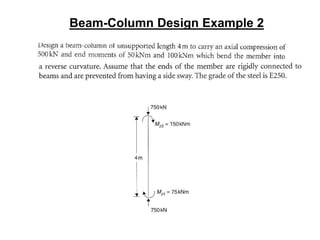 Beam column design | PDF