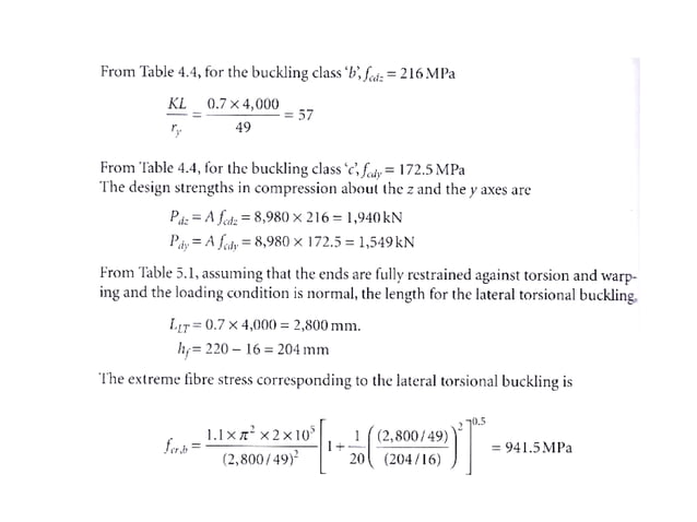 Beam column design | PDF