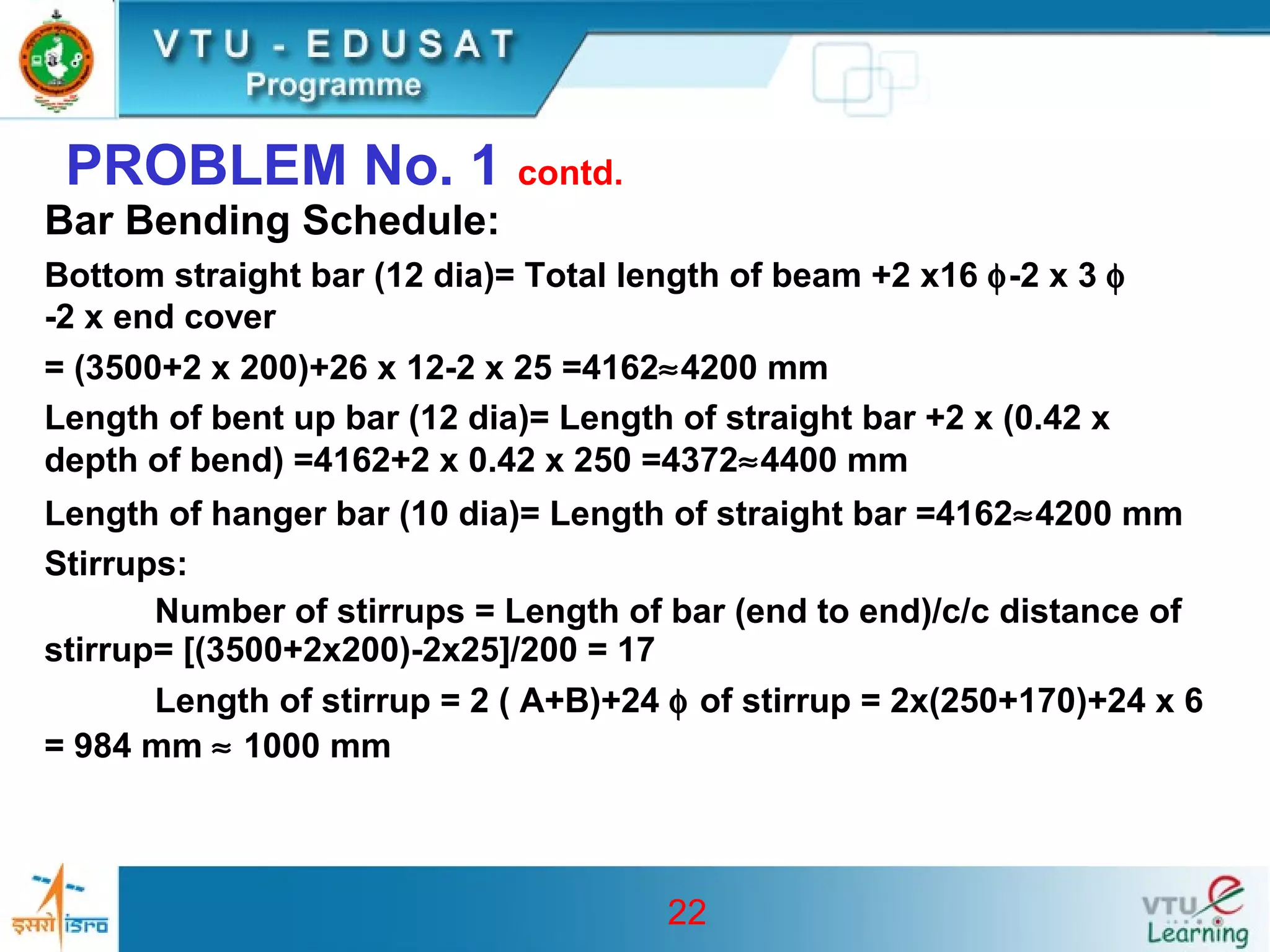 Beam Design and Drawing of RCC Structures | PPT