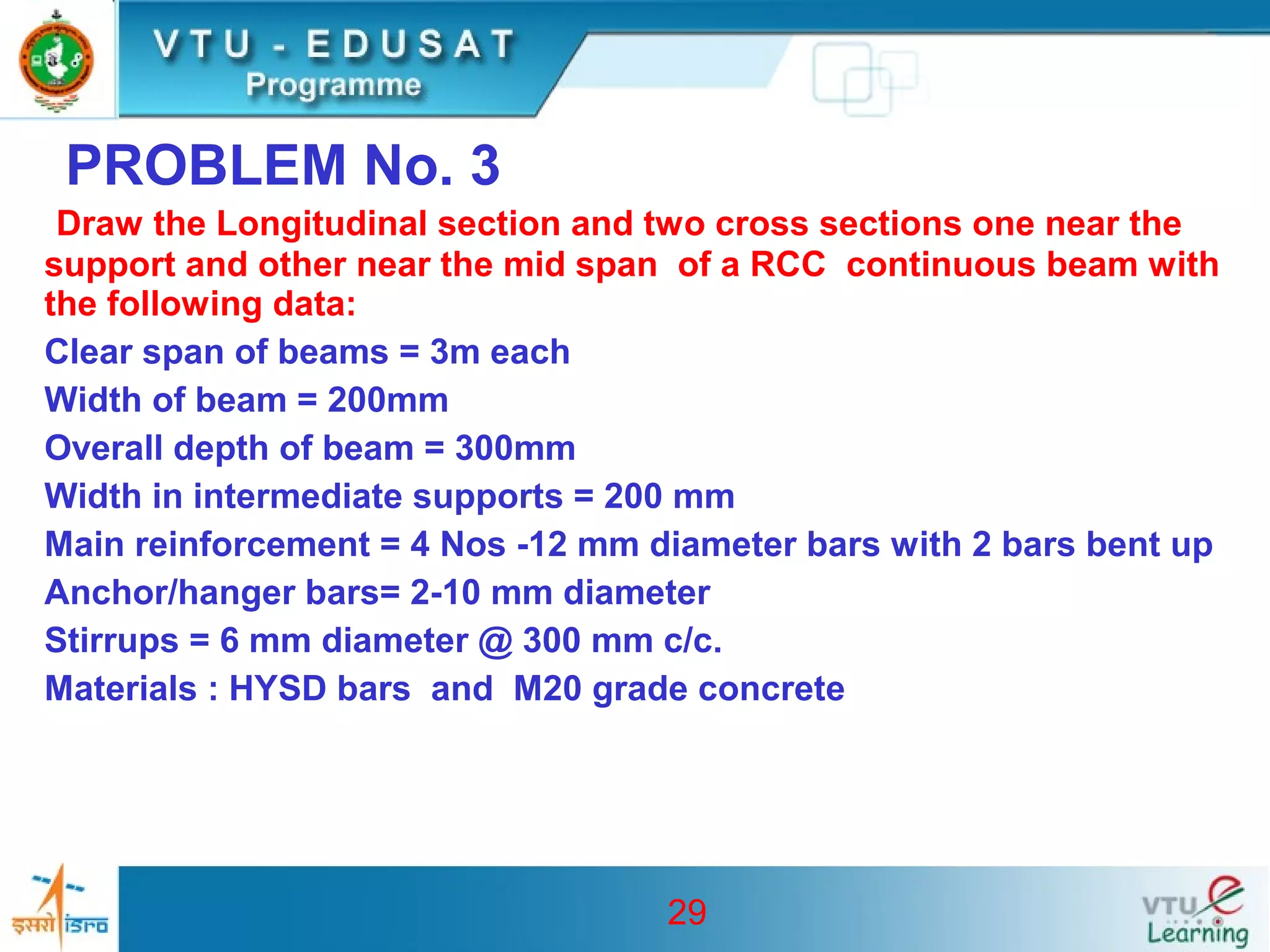 Beam Design and Drawing of RCC Structures | PPT