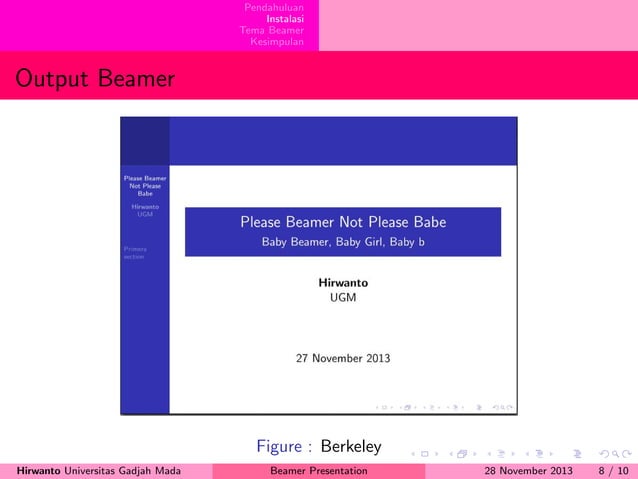 Beamer Presentation | PPT