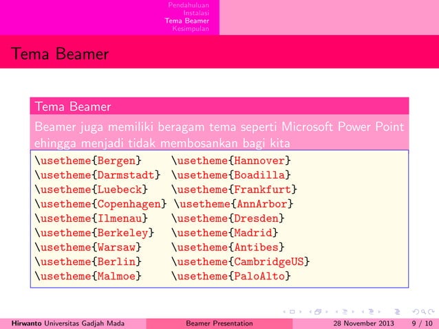 Beamer Presentation | PPT