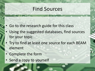 BEAMingEngineering100118 | PPTX