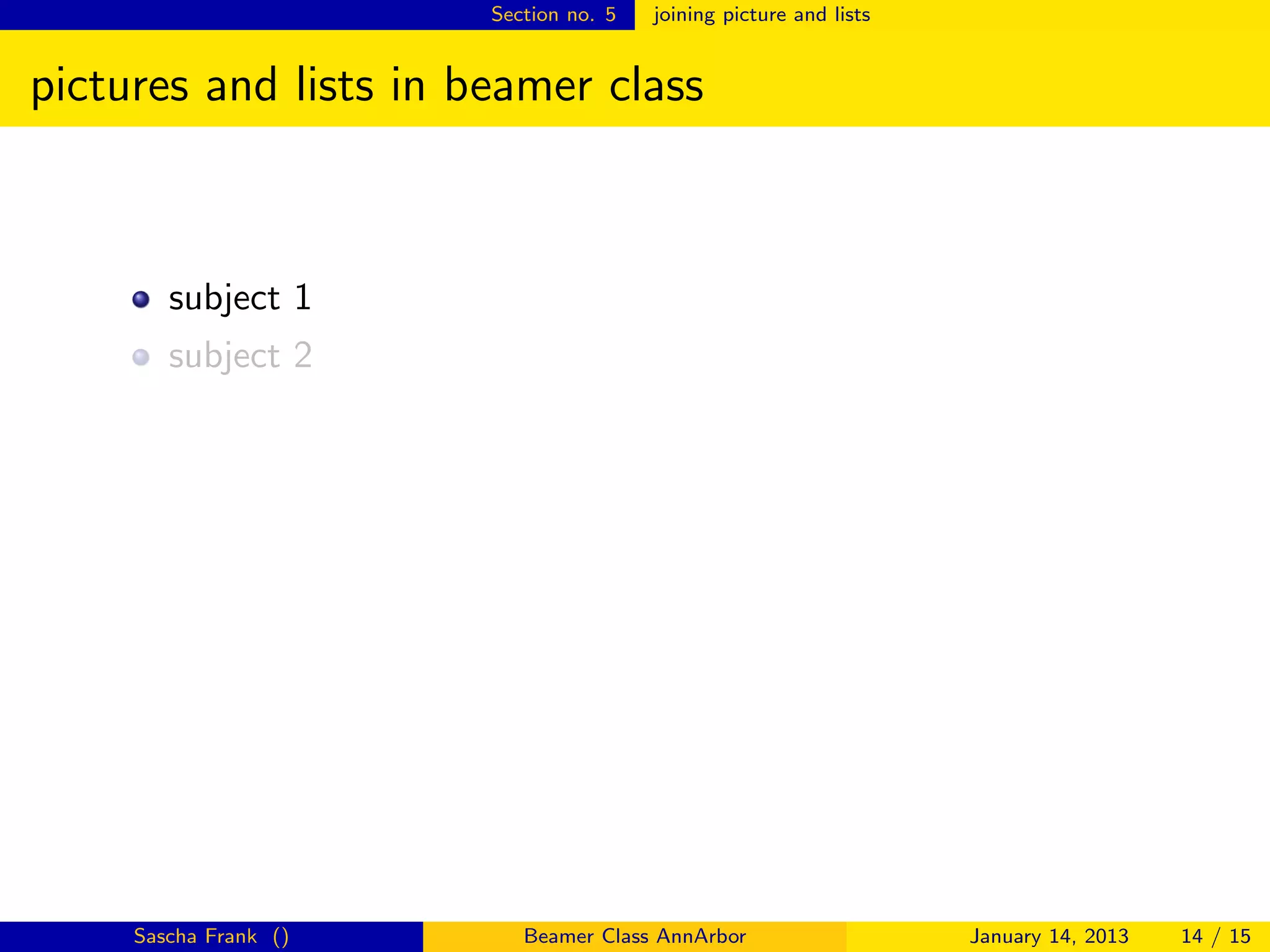 Beamer class-example8-ann arbor | PDF