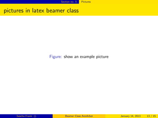 Beamer class-example8-ann arbor | PDF
