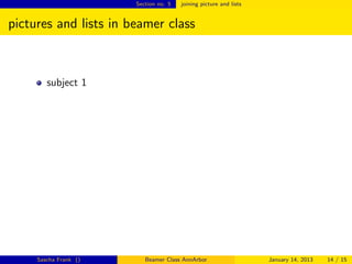 Beamer class-example8-ann arbor | PDF