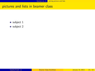 Beamer class-example8-ann arbor | PDF