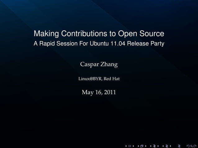Making Contributions to Open Source | PDF
