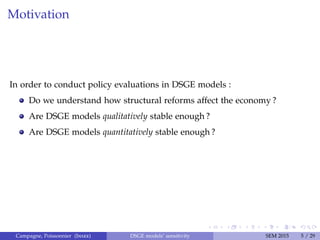 Structural reforms in DSGE models | PPT