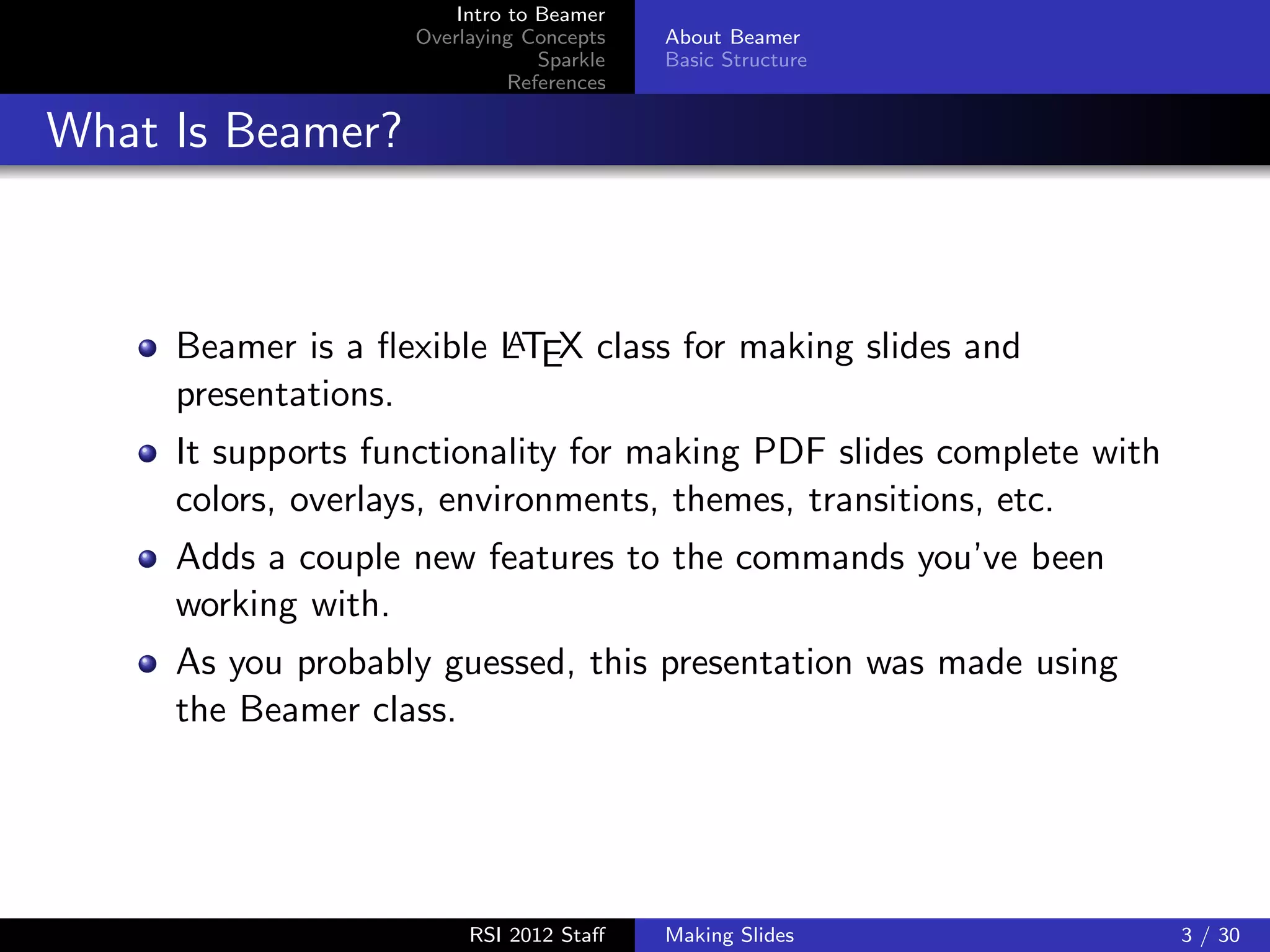 Beamer tutorial | PDF