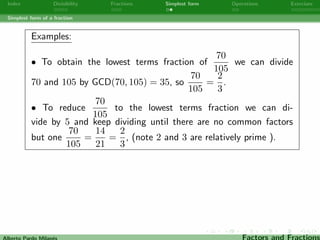 Fractions and multiples | PPT