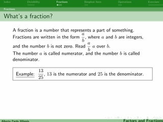Fractions and multiples | PPT