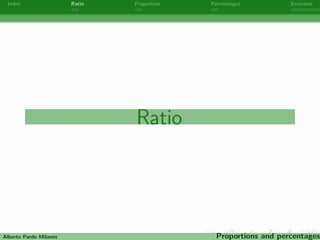 Proportions and percentages | PDF