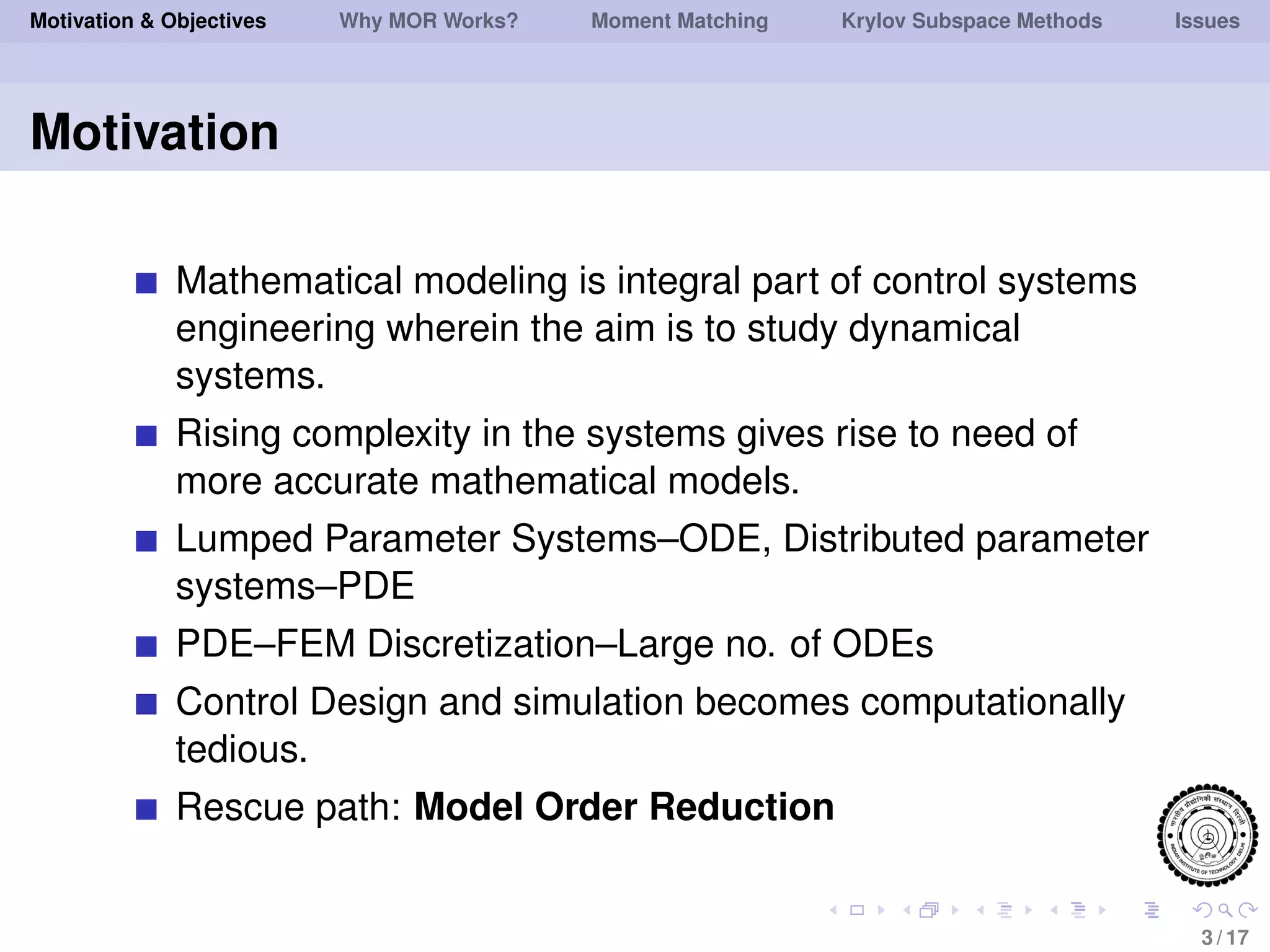 An Introduction To Model Order Reduction Pdf Physics Science