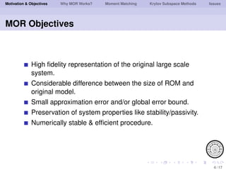 An Introduction to Model Order Reduction | PDF
