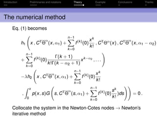 A numerical method to solve fractional Fredholm-Volterra integro ...