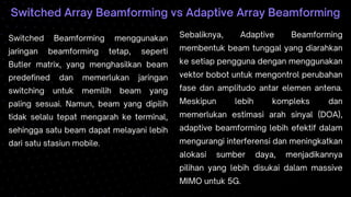 materi beamforming dan Mimo yang digunakan pada 5G | PDF