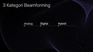 materi beamforming dan Mimo yang digunakan pada 5G | PDF
