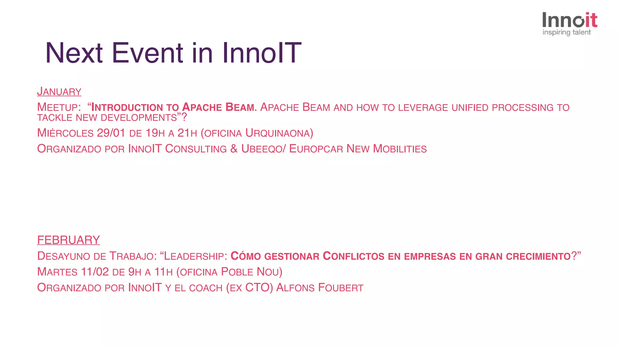 Introduction to Apache Beam | PDF | Databases | Computer Software and Applications