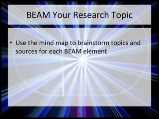 BEAM method | PPT