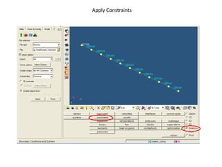 Cantilever Beam modal analysis using 1D elements in Nastran | PPTX