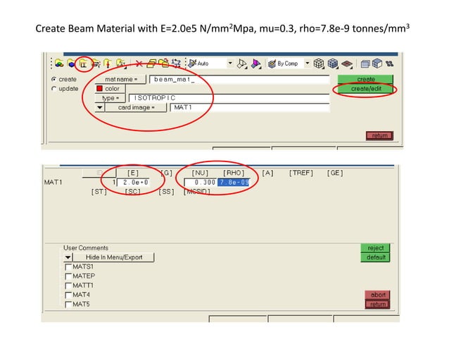 Cantilever Beam modal analysis using 1D elements in Nastran Cantilever Beam modal analysis using 1D elements in Nastran