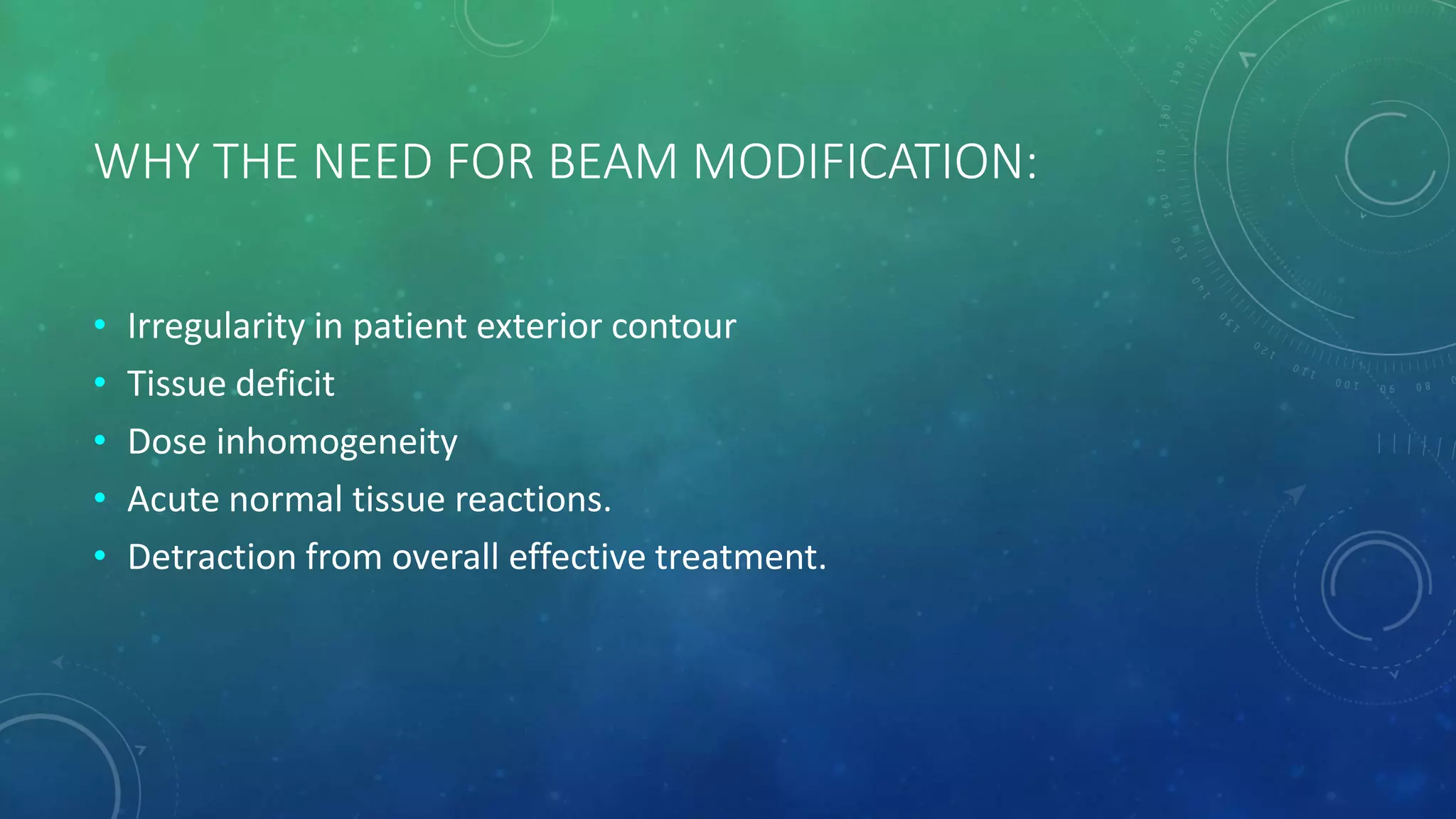 Beam modification devices | PPTX